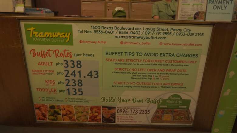 Tramway Restaurant - $6 BUFFET in Manila! - Island Times